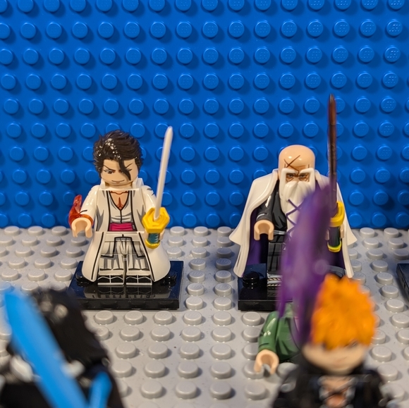 unbranded | Toys | 8 Minifigures Bleach Anime Building Block Toys ...